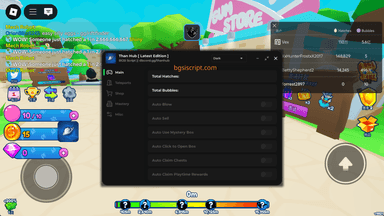 BGSI (Bubble Gum Simulator Infinity) Script [OFFICIAL] - Autofarm, Auto Blow, Teleports, AND More!